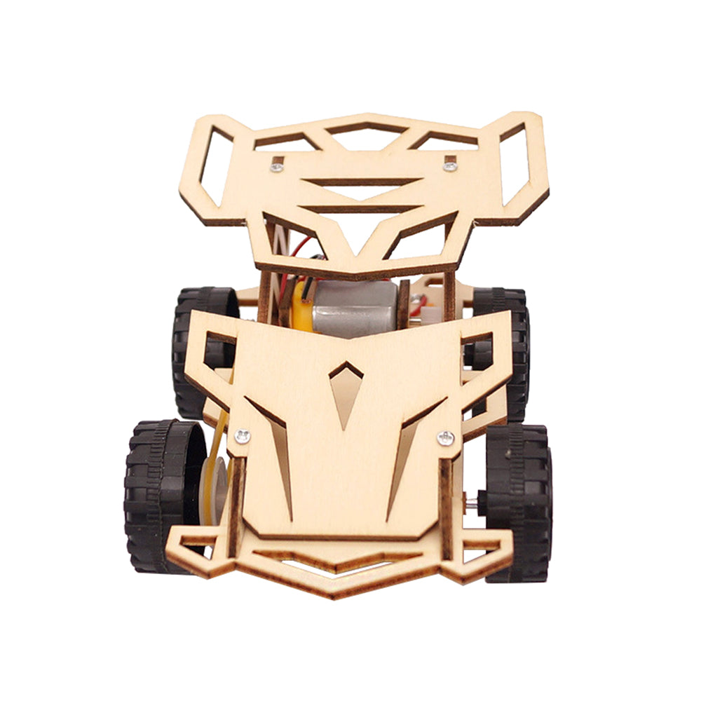 DIY Wooden Four-wheel Drive Racing Car Kit - Build Your Own Racing Car ...