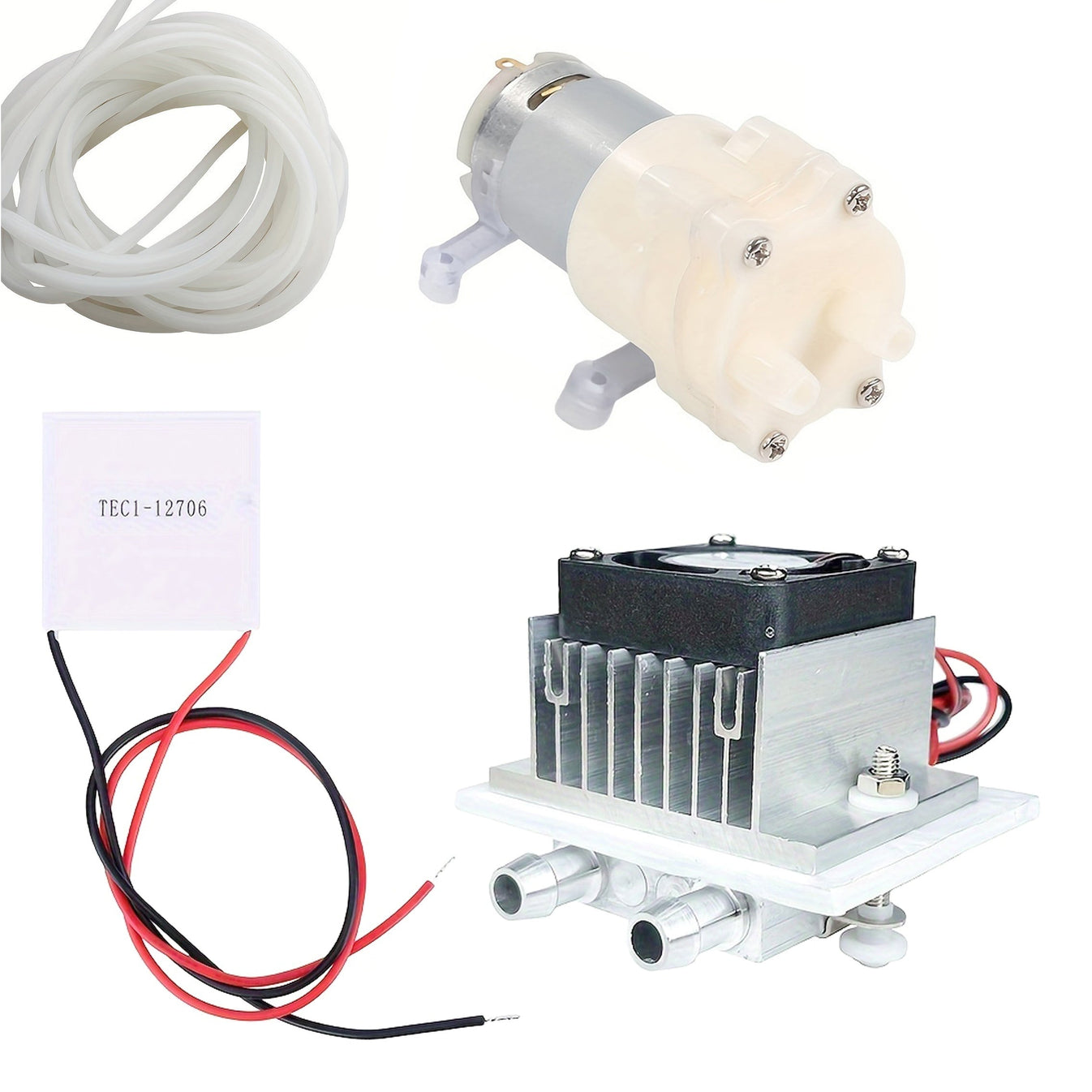 1pc DIY Peltier Water Cooling System Kit DC 12v TEC1-12706 (PRE-ORDER ...
