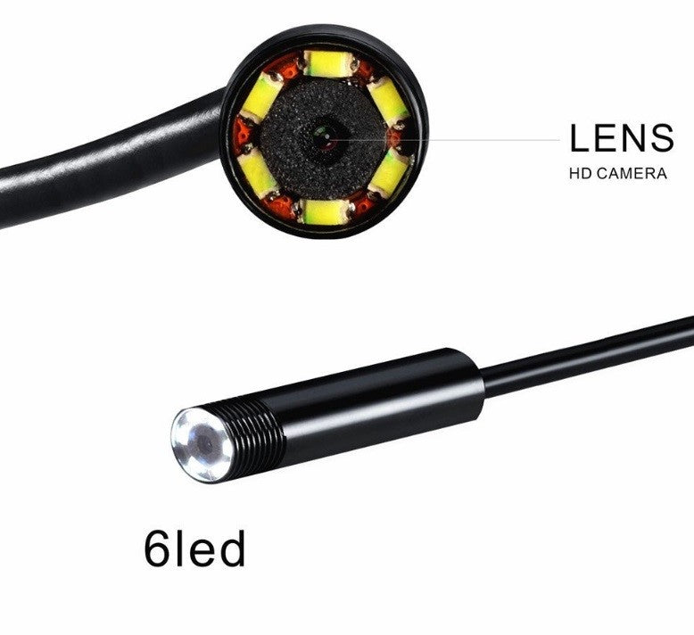 Andowl Q-HD211 2 In 1 Android Waterproof 5m Micro USB Endoscope ...