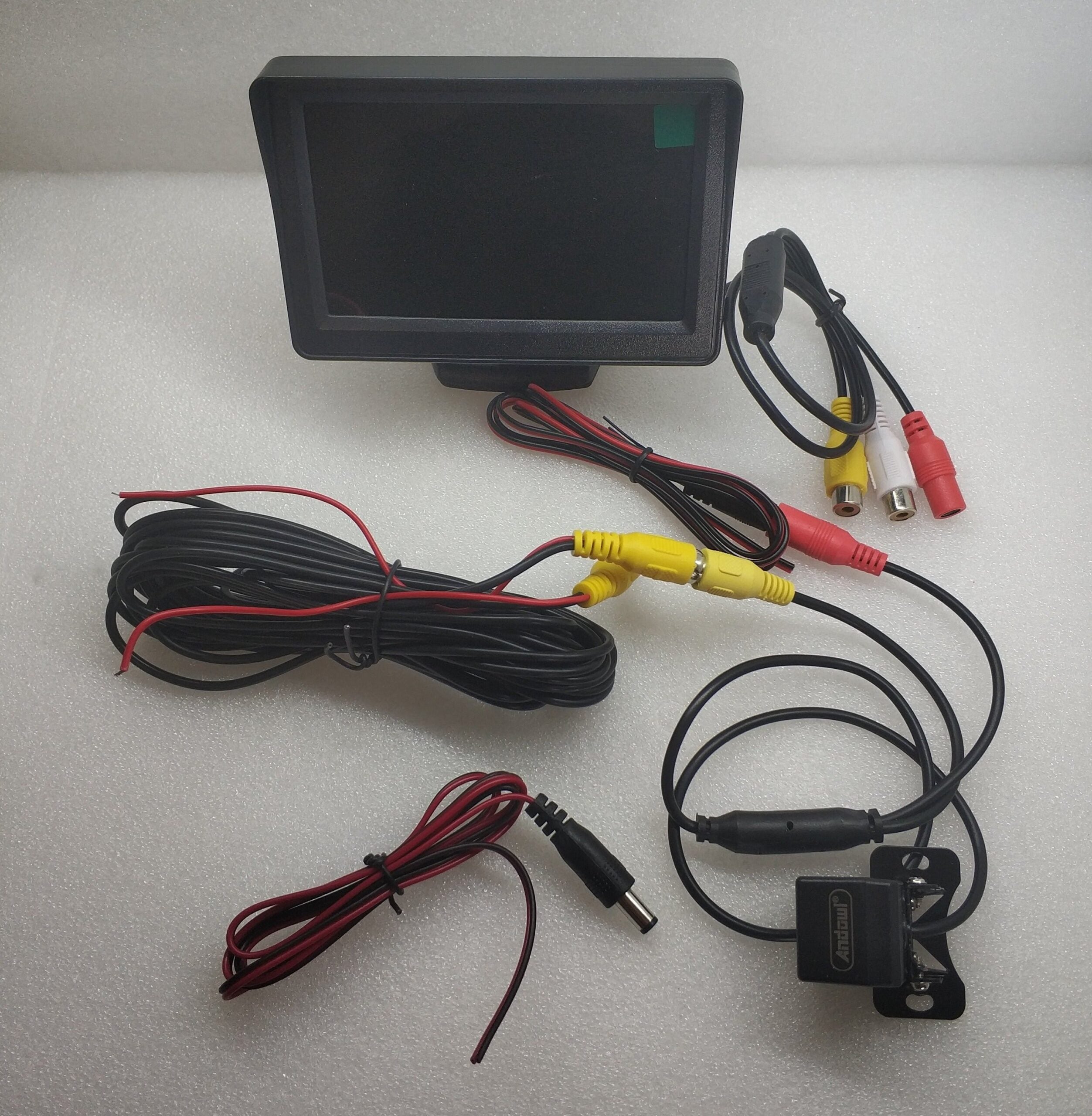 4.3 Inch Wired Rear View Parking Camera Kit – Electromann SA