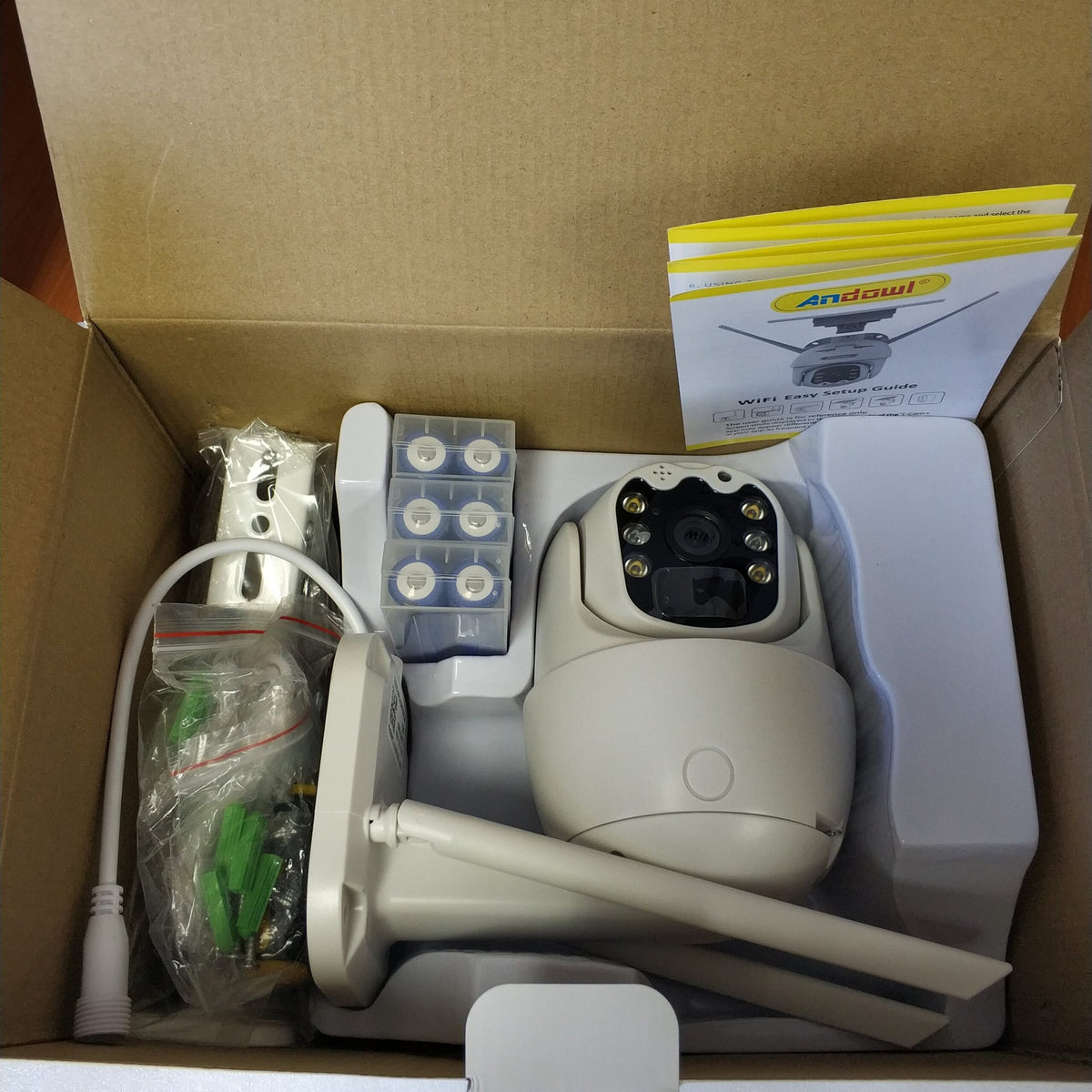 Andowl Q-S33 Solar Wifi Outdoor Smart IP PTZ Camera - High-Quality ...