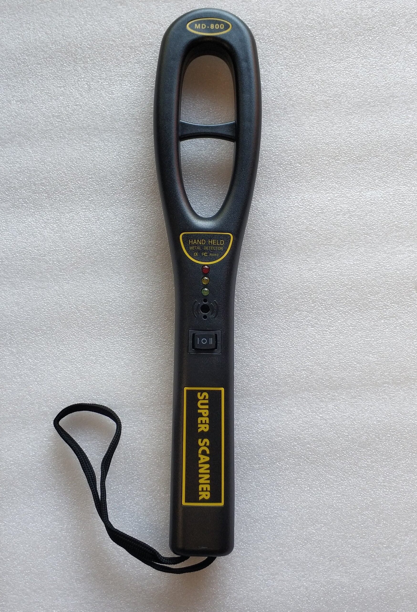 MD-800 Super Scanner Hand Held Metal Detector – Electromann SA