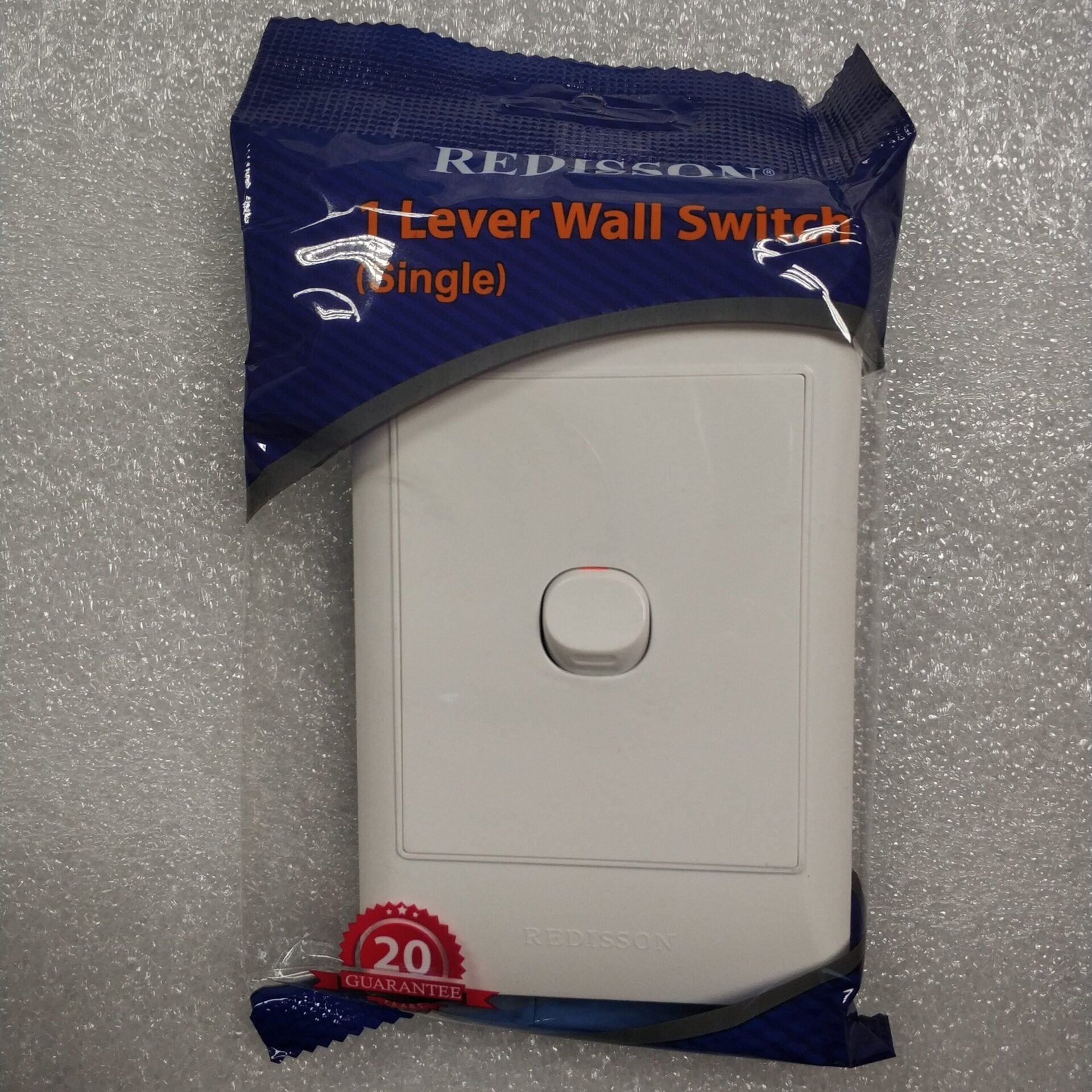 REDISSON 1 Lever 1 way Wall Switch - A101 – Electromann SA