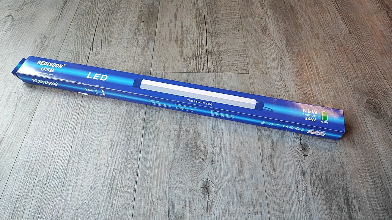 Redisson 24W T5 Rechargeable Portable LED Tube Light – Electromann SA