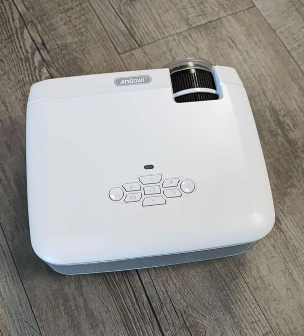 Andowl Q-A16B Ultra HD WiFi Mirroring LED Projector - Stunning Visuals ...