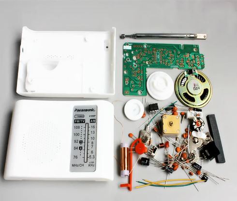 CF210SP AM/FM Stereo Radio Electronic DIY Assemble Kit - Build Your Own ...