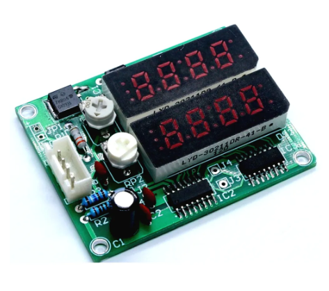 DIY Kit Electronic Voltmeter Ammeter - Measure Voltage and Current wit ...