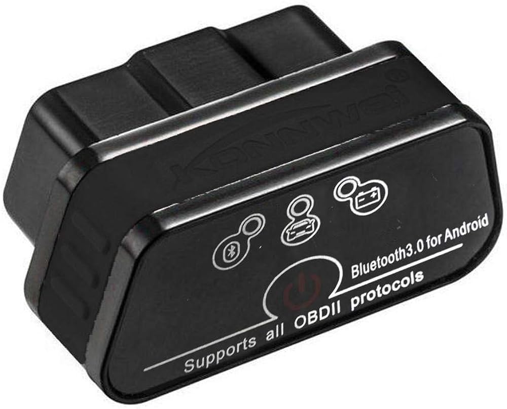 KONNWEI KW901 Bluetooth 4.0-5.0 Car OBD2 Scanner for Android and iOS b ...