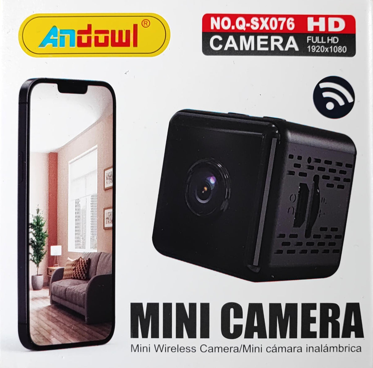 ANDOWL 1080P HD Mini Wireless WIFI IP Camera DVR - Compact and Versati ...