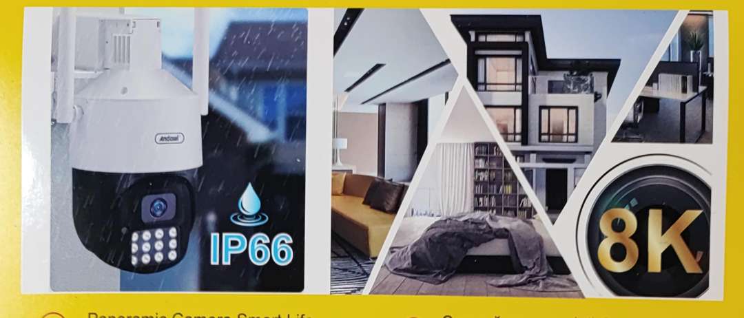 Andowl Q-S6 MAX 8K AI Wifi Constant Speed Dome IP PTZ Camera ...