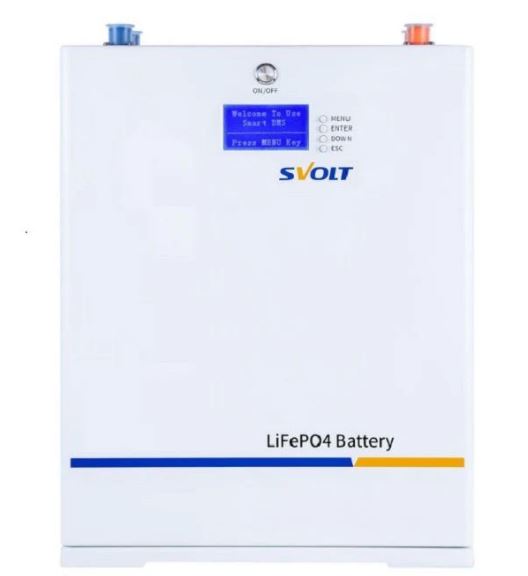 SVOLT 51.2V 5.43kwh 106AH Wall Mount (S-Type) Lithium Battery ...