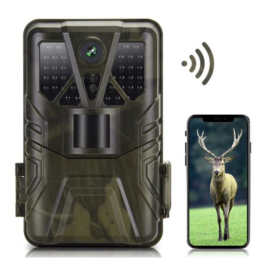 WiFi Outoor Camo Camera 4K 36MP with Mobile App Control – Electromann SA