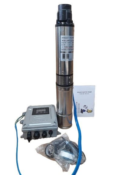 Hoselect Solar DC 1100Watt 8Amp 85Meter Head Water Pump and Solar Cont ...