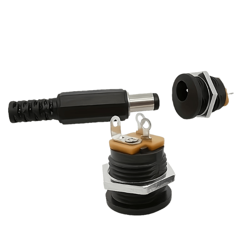 16pcs/8pairs DC Power Jack & Plug Kit (10001264) – Electromann SA