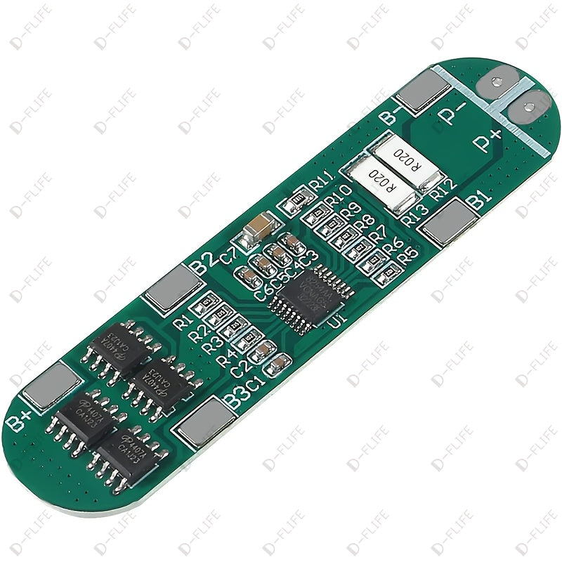 D-FLIFE 1pc HX-4S-A01 4-String BMS Management System (BMS) PCB Board ...