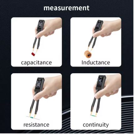 ZOYI ZT-MD1 Digital Smart Tweezer SMD ESR Tester | Electromann SA