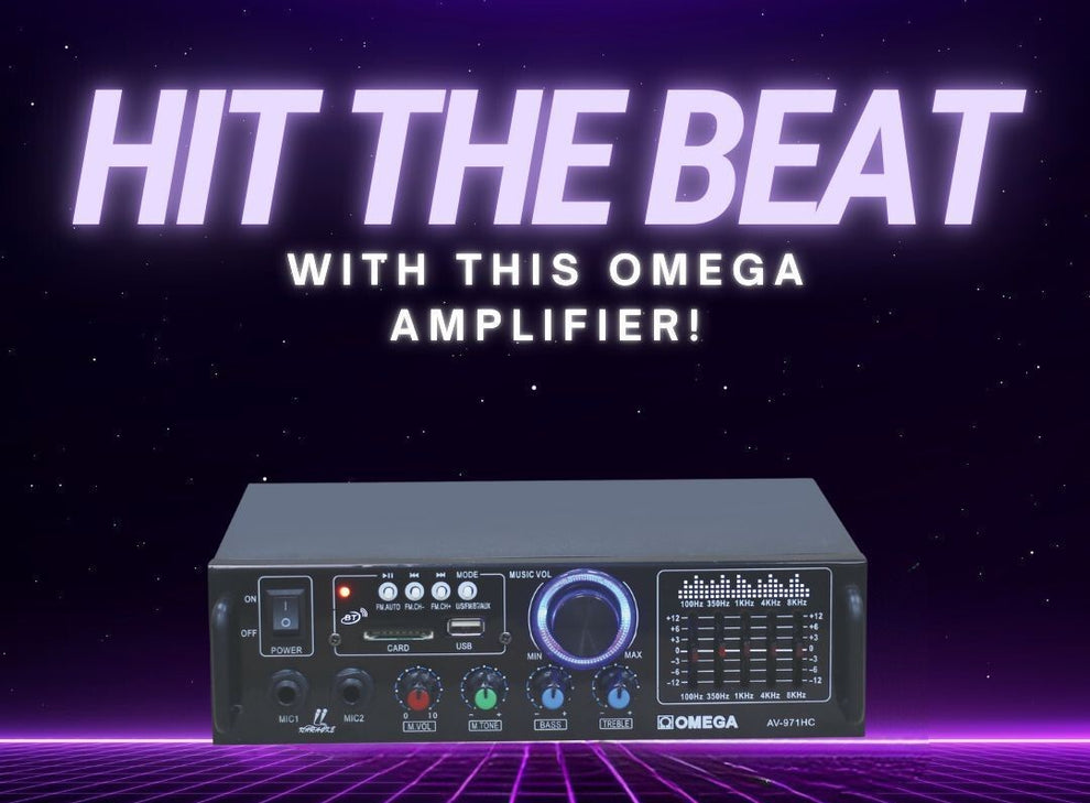 Omega AV-971HC Mini Professional Bluetooth USB SD Card Portable Amplif ...