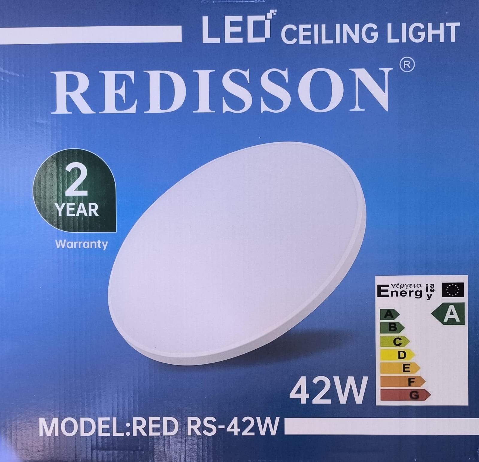 REDISSON 2Pack 42watt 240vAC 6500K (Cool White) 3500Lumens Round LED L ...