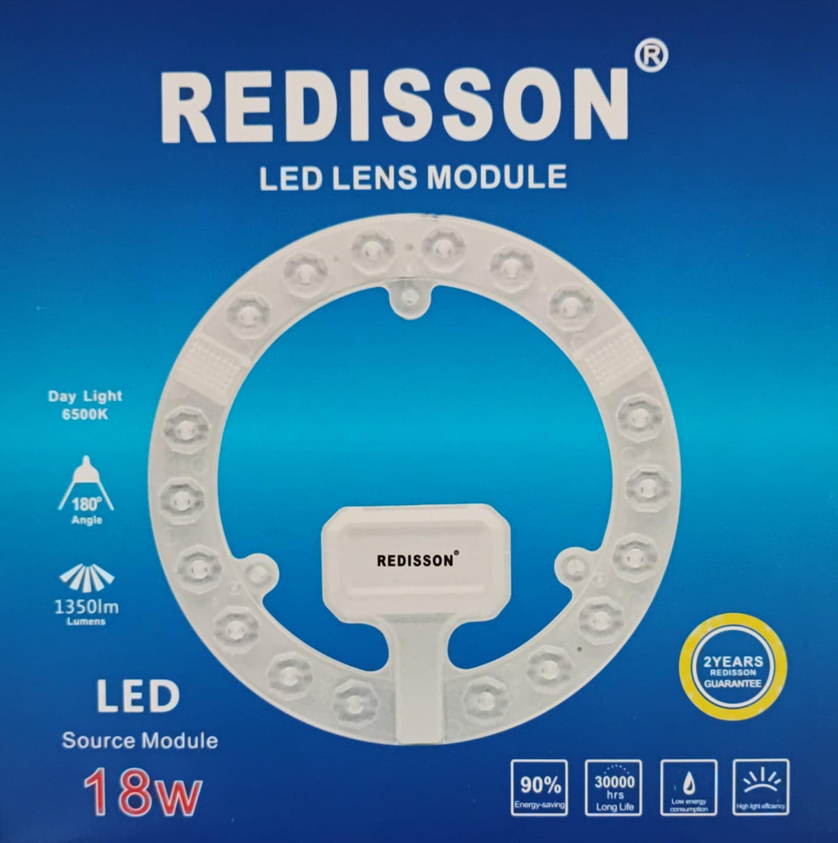Redisson 18W Round LED Lens Module (10007793) – Electromann SA