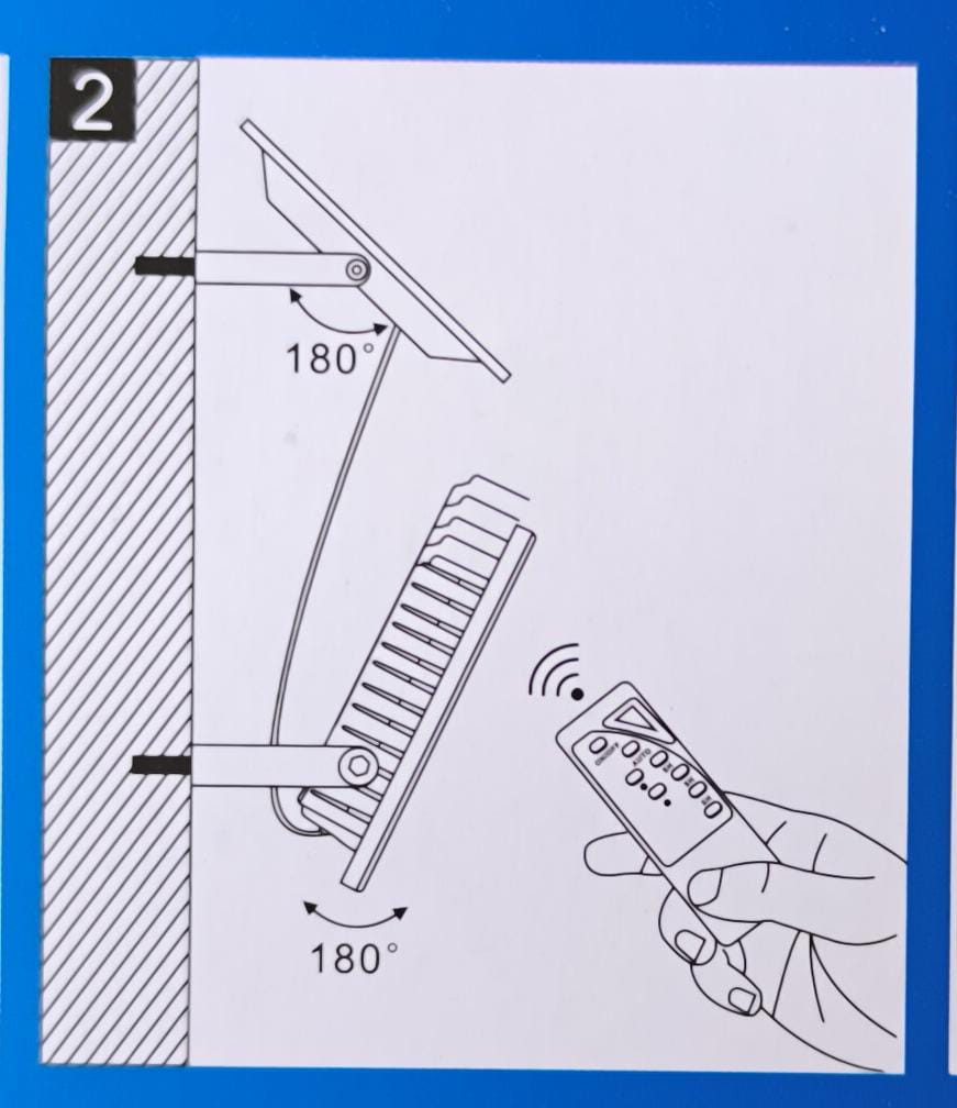 New Design Redisson 100Watt SOLAR Outdoor LED Flood Light | Electromann SA